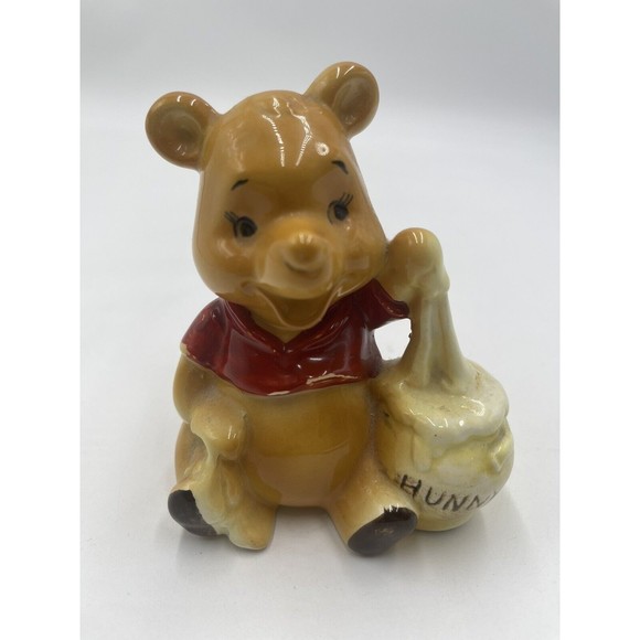 Disney | Accents | Vintage Disney Winnie The Pooh Hand Painted Figurine ...